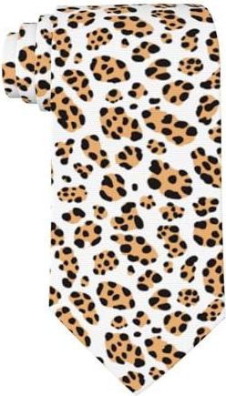 Generic Léopard Différent Cravate Doux Cravate Homme Décontractée Cravates Hommes Pour Fêtes Femmes Mariage