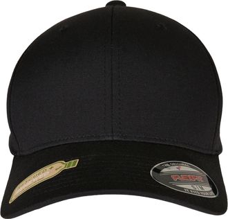 Flexfit Unisex Recycled Polyester Cap Baseballkappe, Black, L/XL