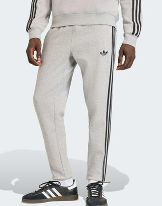 adidas Originals Pantalon de jogging &agrave; 3 bandes - Gris moyen chin&eacute;