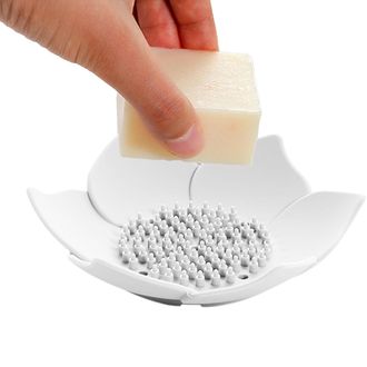 Generic Bar Seifenschale | rutschfeste Badezimmer-Seifenschale Mit Abfluss | Seifenspender F&uuml;r Die Badewanne, Schwammhalter F&uuml;r Die K&uuml;chensp&uuml;le