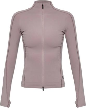 On Running Femme, Sport, Violet, Taille: 42 FR Climate Zip Sweat &agrave; capuche