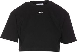 Off-white T-Shirt - Schwarz