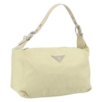 Prada Pre-owned Vintage Schultertasche - - Pre-owned - Damen - Beige - ONE SIZE