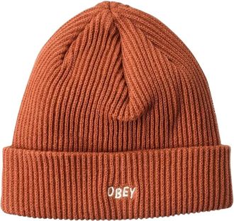 Obey Homme, Accessoires, Rouge, Taille: ONE Size Hangman Beanie