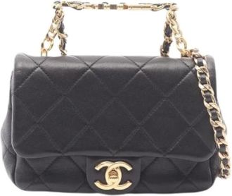 Chanel Sac bandouli&egrave;re mini doccasion - Femme - Pre-owned - Noir - Taille: ONE Size