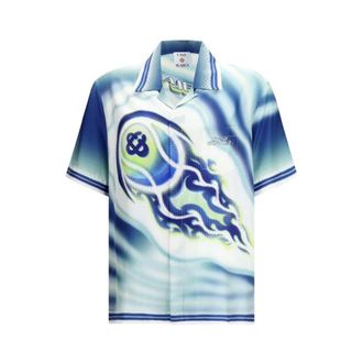 Casablanca Homme, Chemises, Multicolore, Taille: M Chemise habill&eacute;e en soie