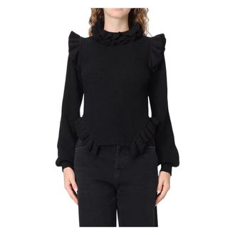 Twinset Damen, Strickwaren, Schwarzk, LGr&ouml;&szlig;e