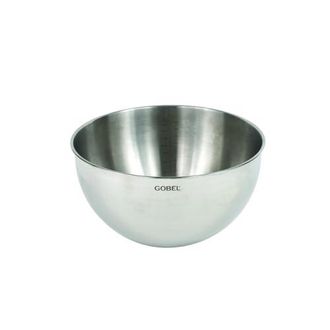 G&ouml;bel Cul de poule - fond rond - inox - &Oslash; 40 cm