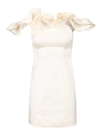 Rotate Kurzes Kleid - Wei&szlig;