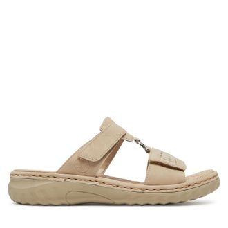 Rieker Pantoletten Rieker 60481-62 Beige