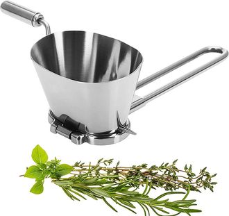 Generic Petersilienschneider aus Edelstahl, manueller Zerkleinerer für Petersilie, und Trockenfrüchte, manuell für Küche, Restaurant und Zuhause