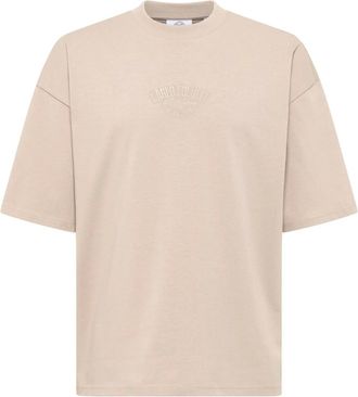 Carlo Colucci Homme, Tops, Beige, Taille: XL T-Chemises