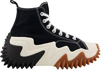 Converse Baskets Run Star pour Femme, Noir/Blanc, 40.5 EU