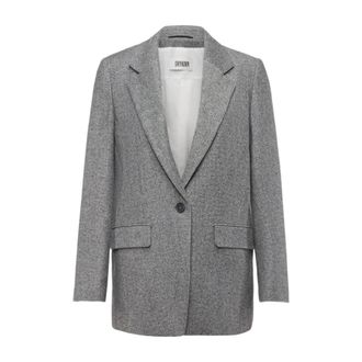 Drykorn Femme, Vestes, Gris, Taille: 40 FR Glendale Boyfriend Blazer