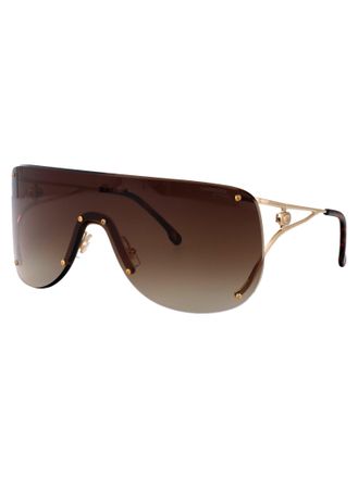 Carrera Womens Sunglasses Brown Metal Frame