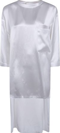 Darkpark Tara Satin Asymmetric Shirt