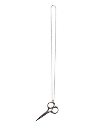 Alexander Digenova collier &agrave; pendentif ciseaux - Argent