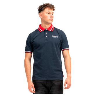 Lonsdale Herren Poloshirt Normale Passform ELLERS Grove Navy/Red/White XXL