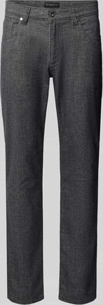 Bugatti Regular Fit Hose aus Baumwoll-Mix mit Viskose-Anteil Modell Cordoba