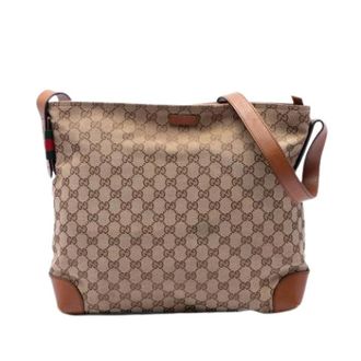 Gucci Sac bandouli&egrave;re vintage Pre-owned - Femme - Pre-owned - Beige - Taille: ONE Size