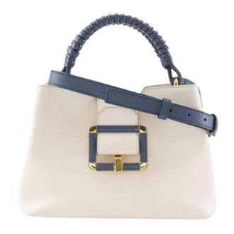 Bally Sac &agrave; main en cuir Pre-owned - Femme - Pre-owned - Blanc - Taille: ONE Size