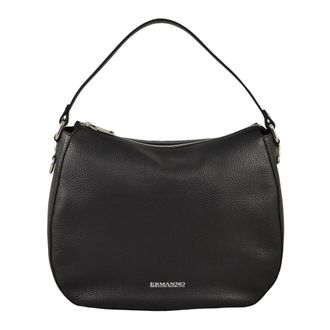 Ermanno Scervino Leder Schultertasche - - Bags - Damen - Schwarzk - ONE SIZE