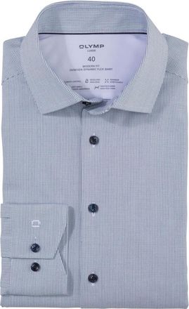 Olymp Olymp, Homme, Chemises, Vert, Taille: 2XL Chemise Climate-Control