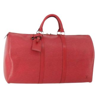Louis Vuitton unisex, Pre-owned, Rouge, Taille: ONE Size Sac Keepall Pre-owned