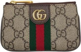 Gucci unisex, Pre-owned, Beige, Taille: ONE Size Porte-monnaie Pre-owned
