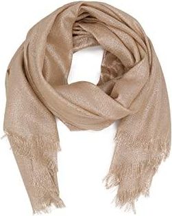 Queen Helena Écharpe Tour de Cou pour Femme SC11 beige, Taille unique