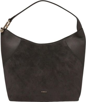 Furla Femme, Sacs, Gris, Taille: ONE Size Lara Shoulder Bag M