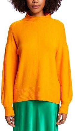 Esprit 103EE1I346 Pull-Over, Orange dor&eacute;, M Femme