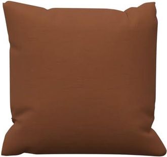 Soleil d'Ocre Baumwollkissen 40x40 cm Panama Terra