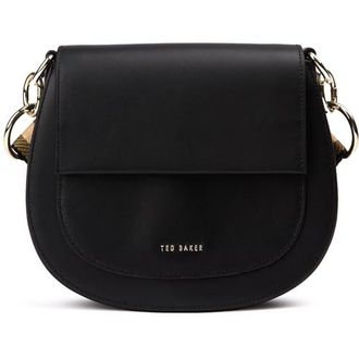 Ted Baker Darcell Branded Webbing Satchel Cross Body Jet - Black