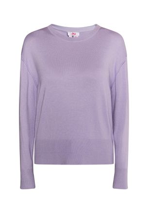 Mymo Strickpullover Damen violett