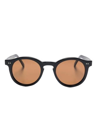 Family Affair Sonnenbrille mit rundem Gestell - Schwarz