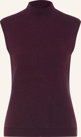 Lilienfels Lilienfels Pullunder Mit Cashmere lila