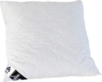 Irisette Edition Kopfkissen - Produziert in Deutschland - Kopfkissen mit abnehmbarem Bezug aus weicher Microfaser, 80 x 80 cm, Öko-Tex zertifiziert