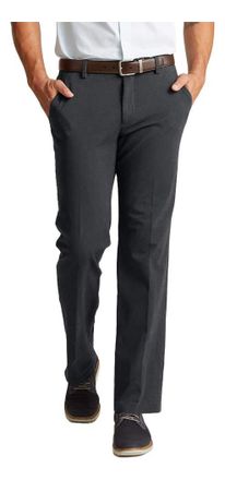 Dockers Herren Classic Fit Workday Khaki Smart 360 Flex Hose (Standard und gro&szlig; und gro&szlig;), Storm Grey, 40W / 32L