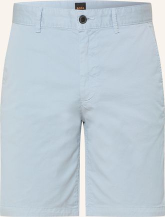 HUGO BOSS Chinoshorts Slim Fit blau