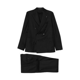 Tagliatore Single Breasted Suits - - Suits - Herren - Schwarzk - XL