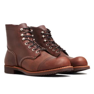 Red Wing Shoes Bottes &agrave; lacets 8111 Heritage 6 Iron Ranger - Homme - Chaussures - Brun - Taille: 41 EU