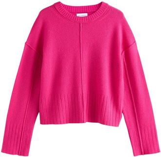 Next Rundhalspullover N. Premium Rundhalspullover aus 100 % Lambswool (1-tlg)