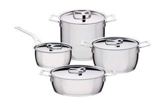Alessi AJM100S9 Pots&Pans Set de Casseroles Acier Inoxydable 48 x 40 x 50 cm