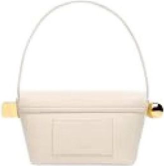 Jacquemus Femme, Sacs, Beige, Taille: ONE Size Rond Carr&eacute; Shoulder Bag