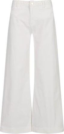 Guess Pantalon coupe palazzo &agrave; taille mi-haute tress&eacute;e en coton m&eacute;lang&eacute;