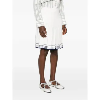 Shushu/Tong Ruffled Mini Skirt - White