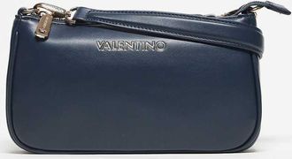 Valentino Clio Re - Sac port&eacute; &eacute;paule &eacute;pur&eacute; &agrave; bandouli&egrave;re - Bleu de minuit