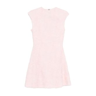 Rotate Rotate Birger Christensen, Femme, Robes, Rose, Taille: 38 FR Short Dress with Floral Embroidery