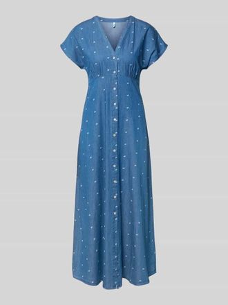 Only Tailliertes Jeanskleid aus reiner Baumwolle Modell NOVA AZURE